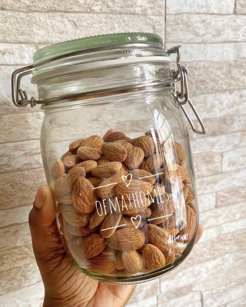 1 liter jar with lid – Ofmax Homes